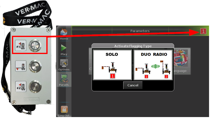 How to Pair two Flagger-Mac Radio Units – Ver-Mac Client