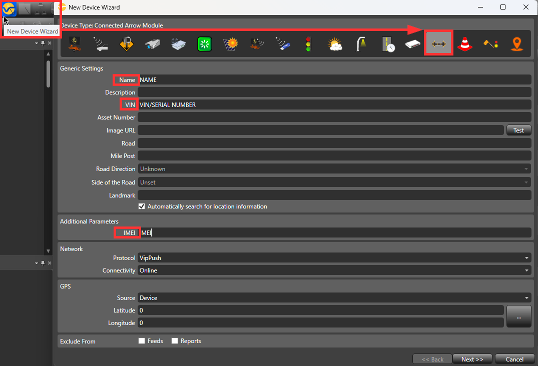 Guide pour flèche de signalisation connectée – Ver-Mac Client